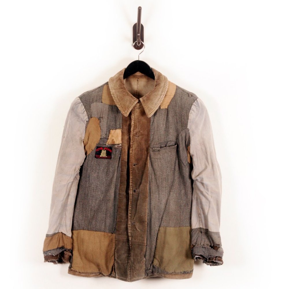 French Vintage 30s 40s Shooting Hunting Jacket - Gem